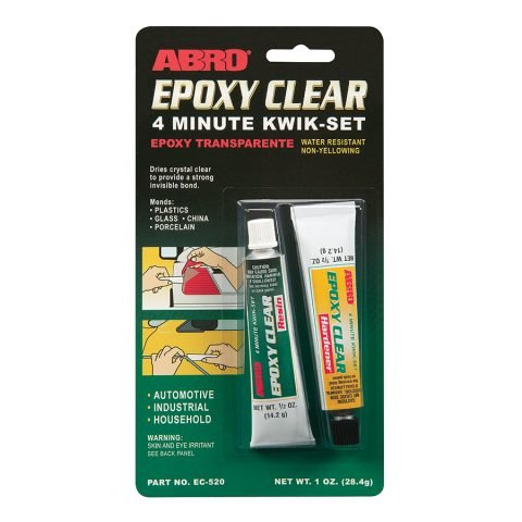 Epoxy Clear 4 Minute Kwik-Set Automotive Grade - ABRO
