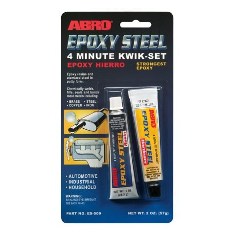 Epoxy Steel 4 Minute Kwik-Set Automotive Grade - ABRO