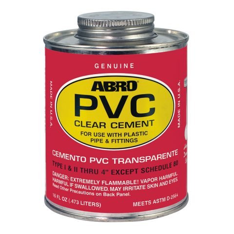 PVC Cement Regular, Medium & Heavy Body - ABRO