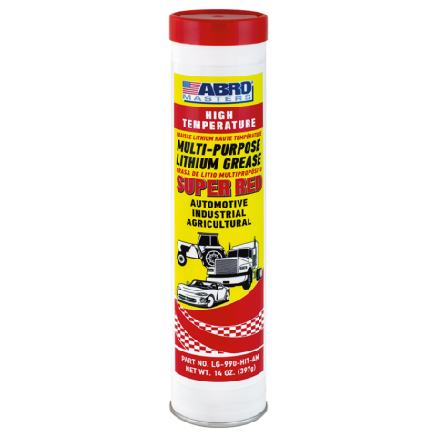 Red High Temp Multi-Purpose Grease - ABRO